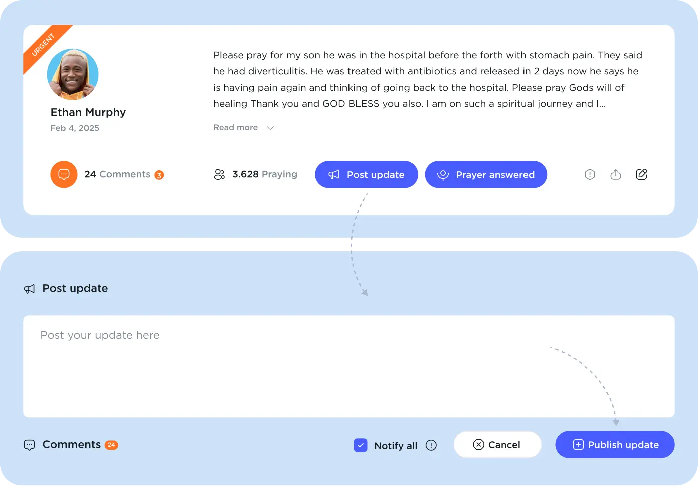 Prayer Platform - Digital Prayer Wall Software for Churches & Ministries